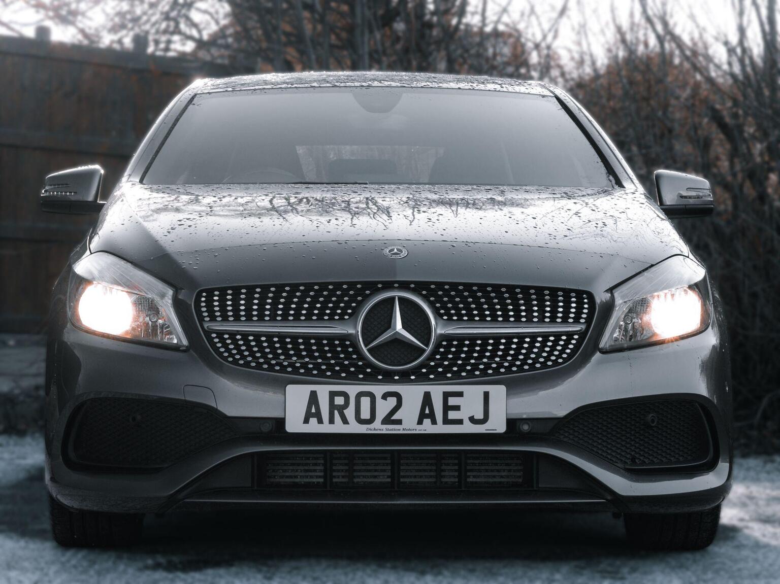 Used MERCEDES-BENZ A CLASS 2018 Grey for sale - £15495 in Mold ...