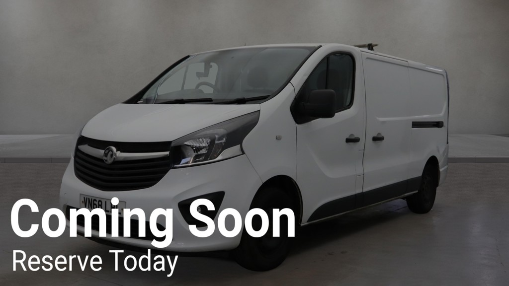 Used VAUXHALL VIVARO 2018 White for sale - £8995 +VAT in Sidcup, Kent ...