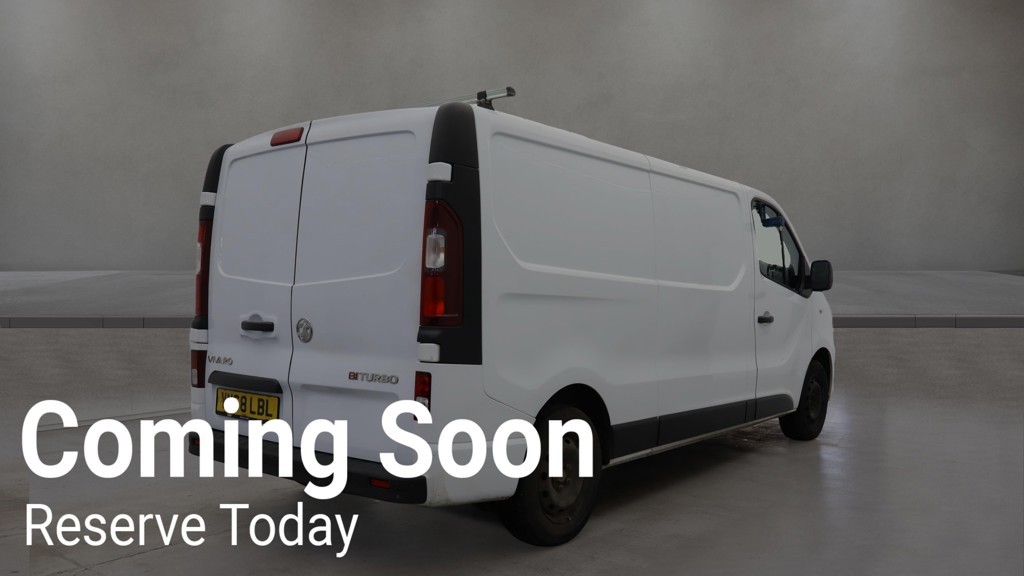 Used VAUXHALL VIVARO 2018 White for sale - £8995 +VAT in Sidcup, Kent ...